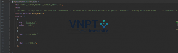 Phân tích lỗ hổng Parse Server Prototype Pollution Remote Code Execution (CVE-2022-39396) - VNPT ...
