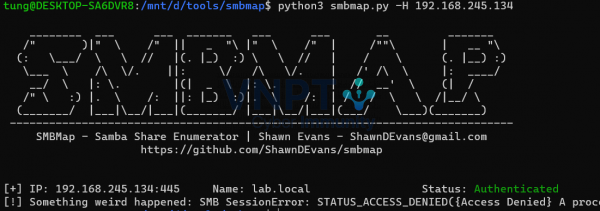 Kỹ thuật Attacking Kerberos - AS-REP Roasting - VNPT Cyber Immunity