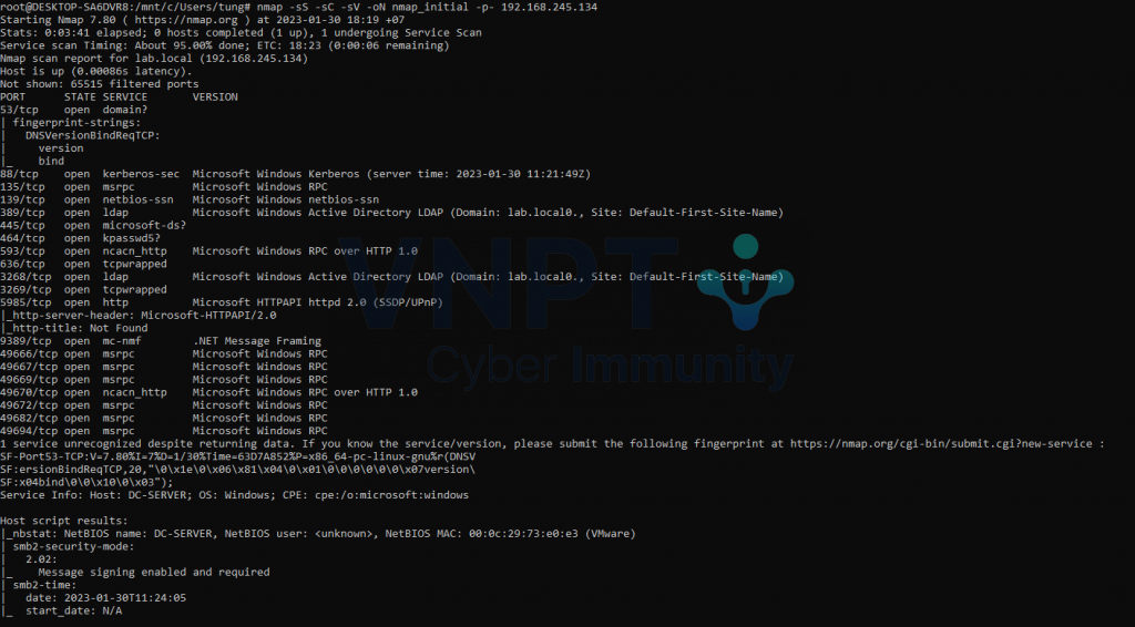 Kỹ thuật Attacking Kerberos - AS-REP Roasting - VNPT Cyber Immunity