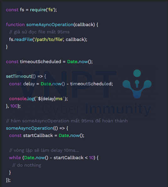 Deep Dive into Node.js - VNPT Cyber Immunity